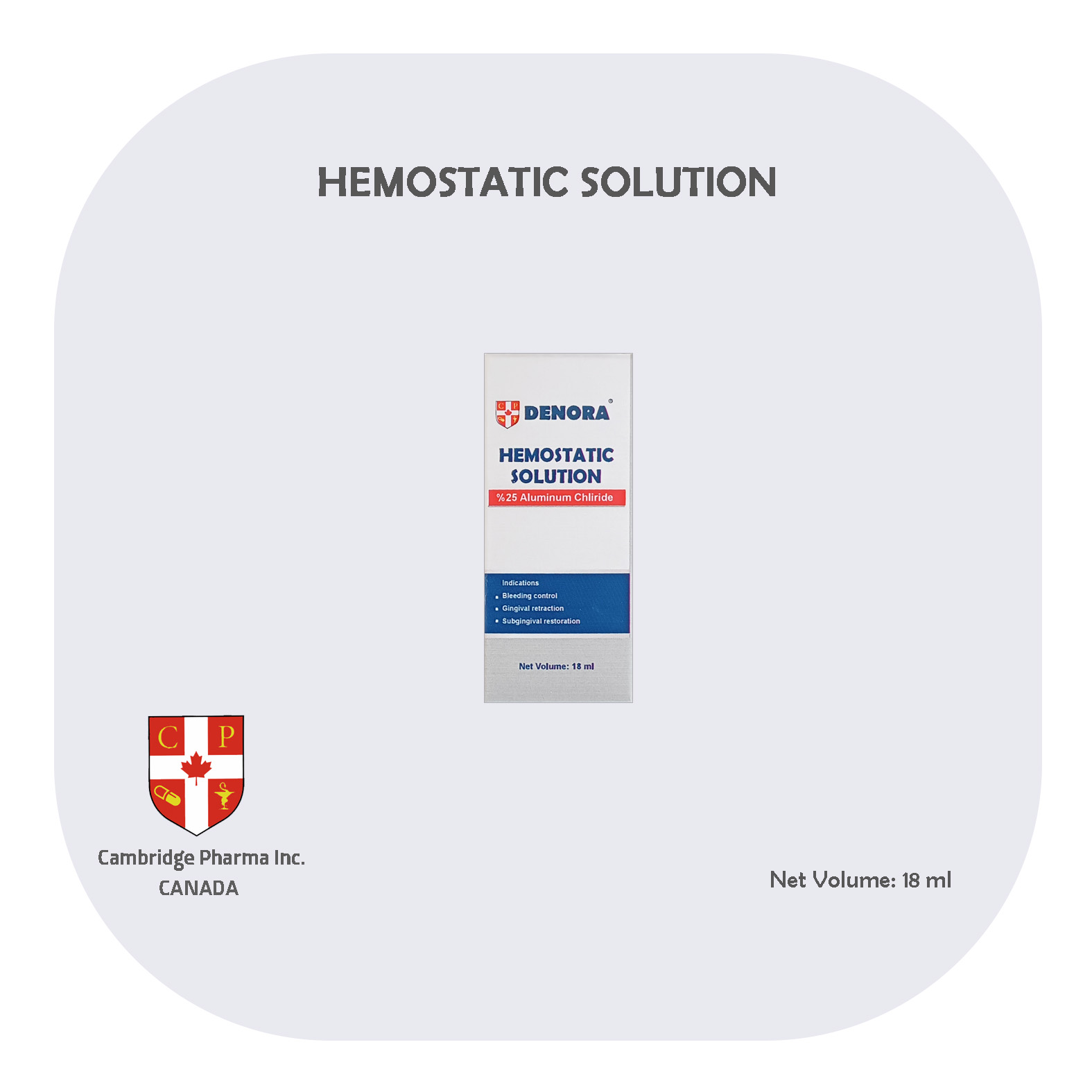 Hemostatic Solution – Cambridge Pharma